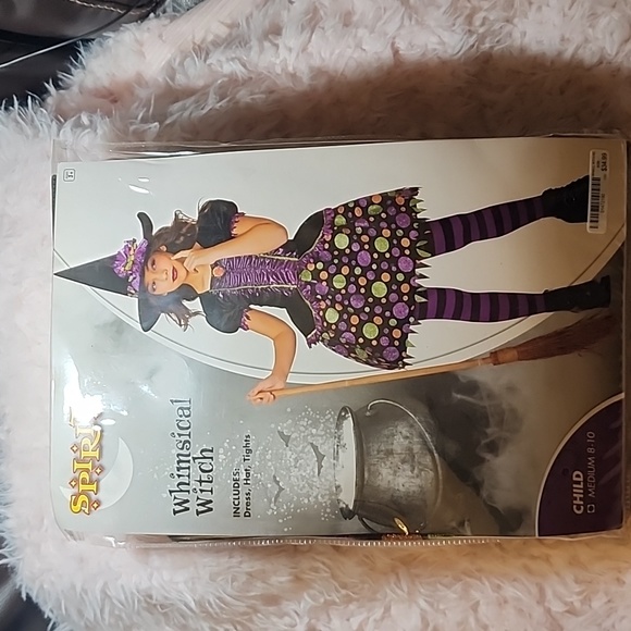 Spirit | Costumes | Whimsical Witch Costume With Broom | Poshmark